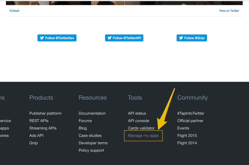 Twitterアプリケーションの登録方法 – よしあかつきのメモ帳