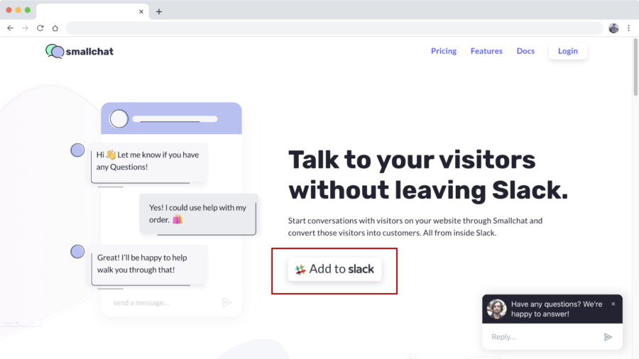 Webサイトに無料でSlackと連携したチャット機能を追加できる「Smallchat」 – よしあかつきのメモ帳